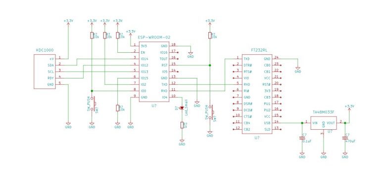 Arduino ESP8266で温度・湿度を測定し、Ambientに送ってグラフ化する – Ambient
